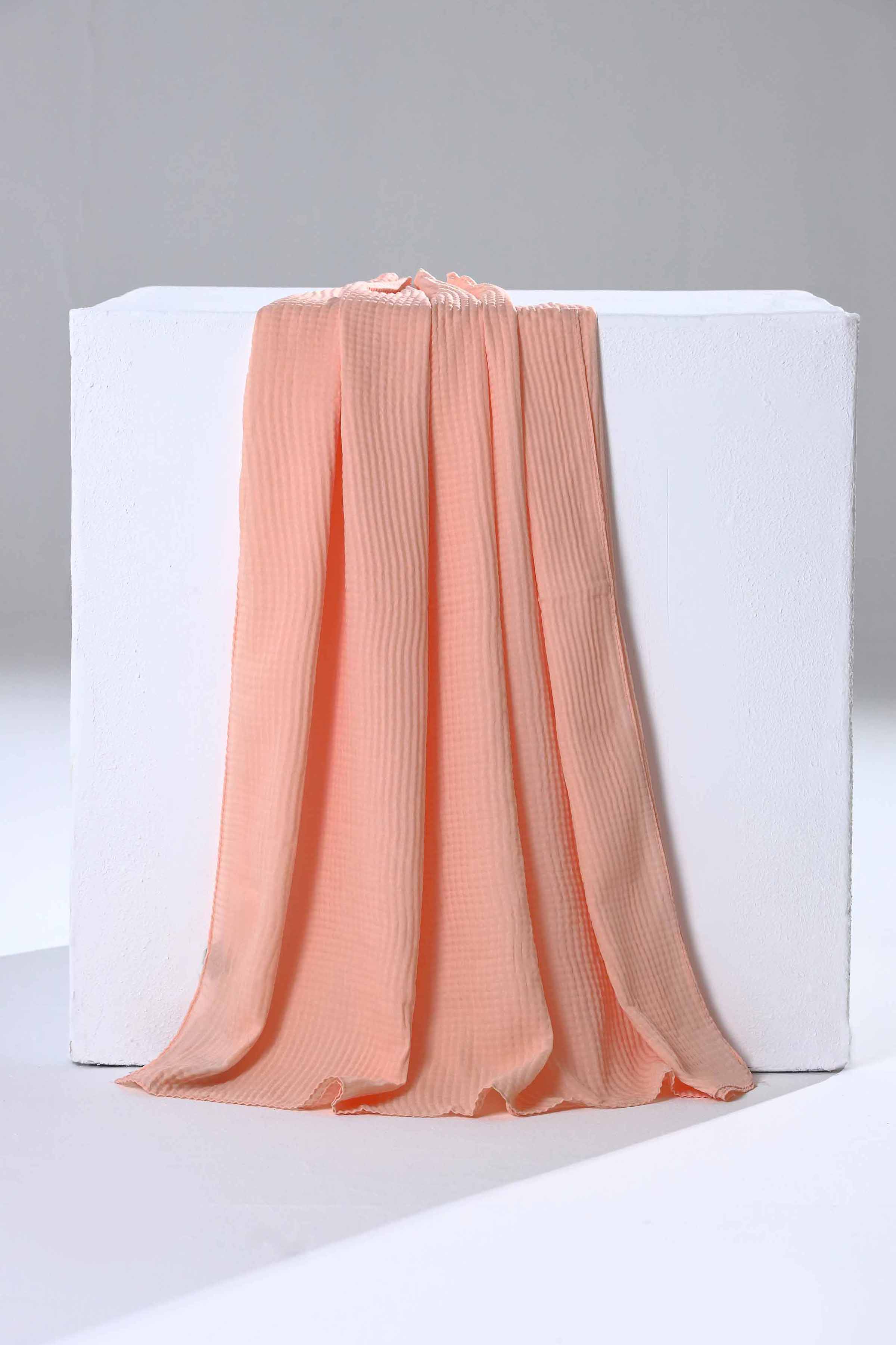 Peach Women Scarf – NISHAT USA