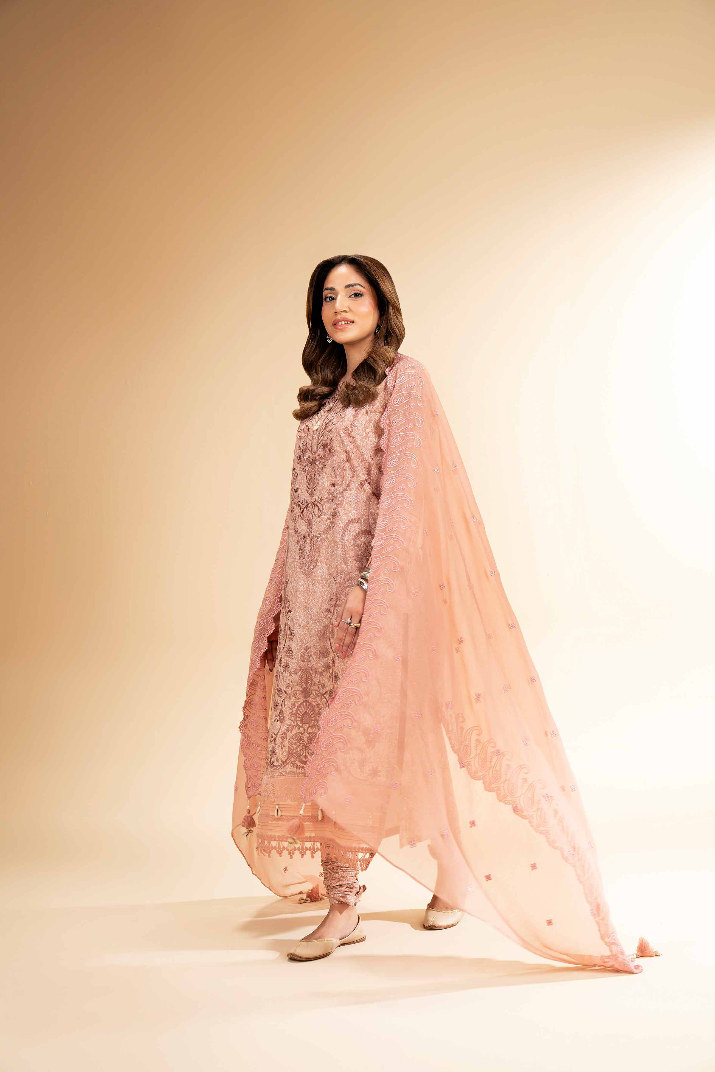 3 Piece - Printed Embroidered Suit - 42501281 – NISHAT USA