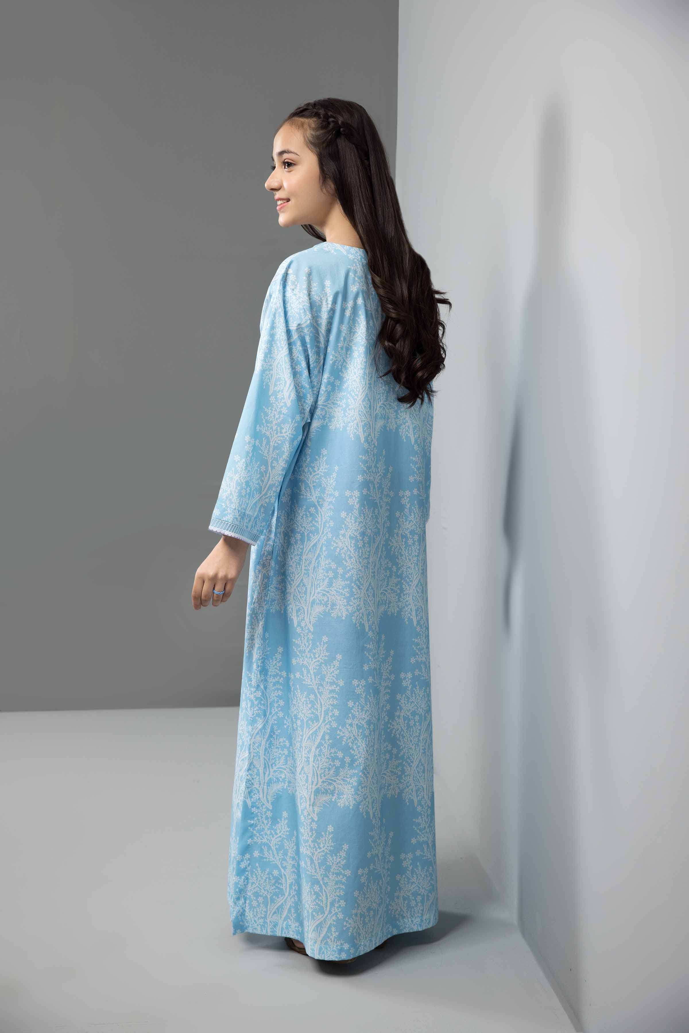 Printed Embroidered Fustaan - DE23-20 – NISHAT USA